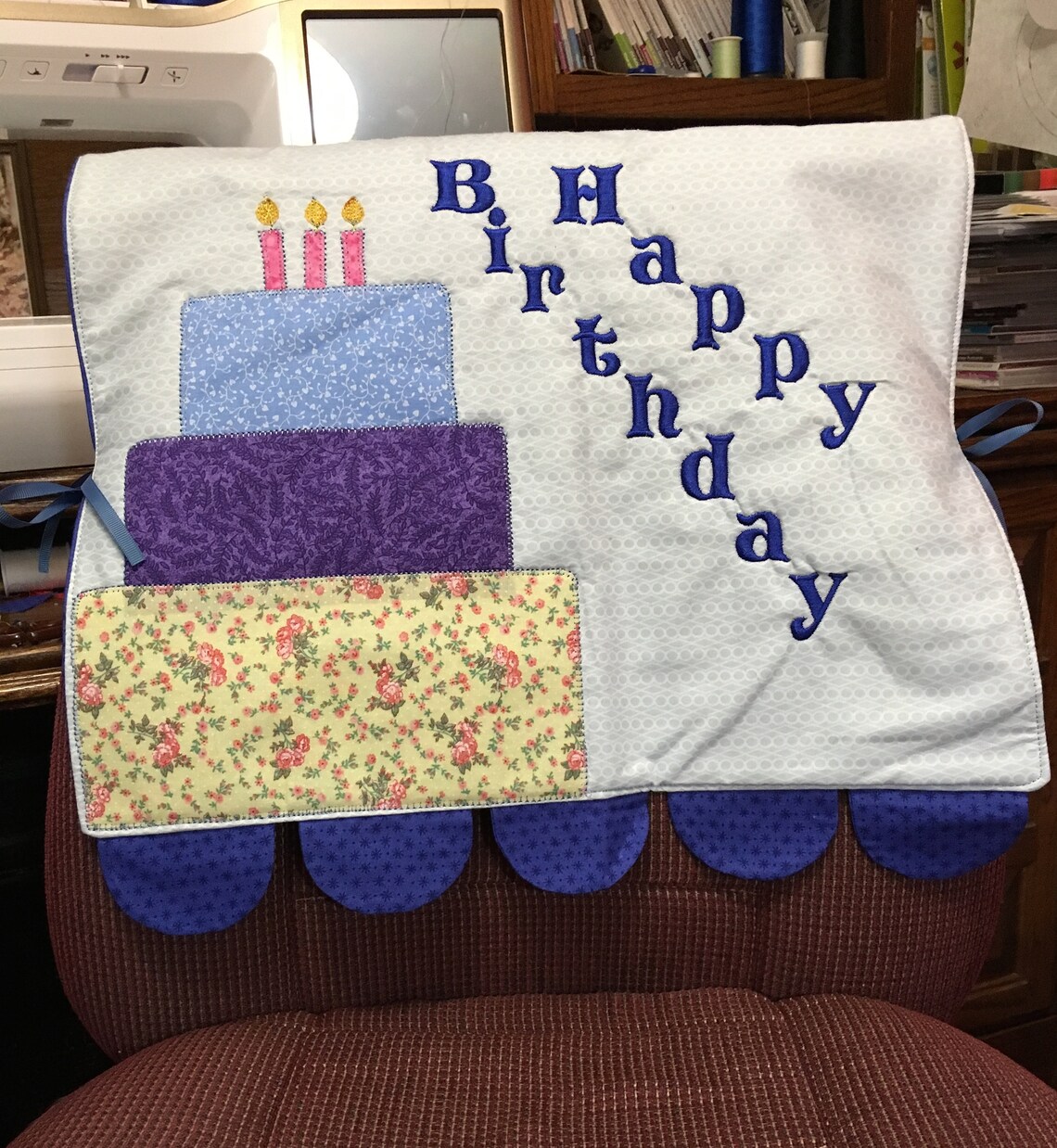 Birthday Table Runner/birthday Banner/personalized Adult or - Etsy