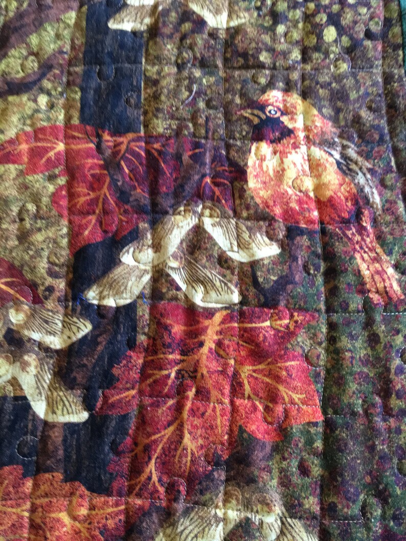 Full Size Fall Quilt/twin Size Fall Quilt/cabin Quilt - Etsy