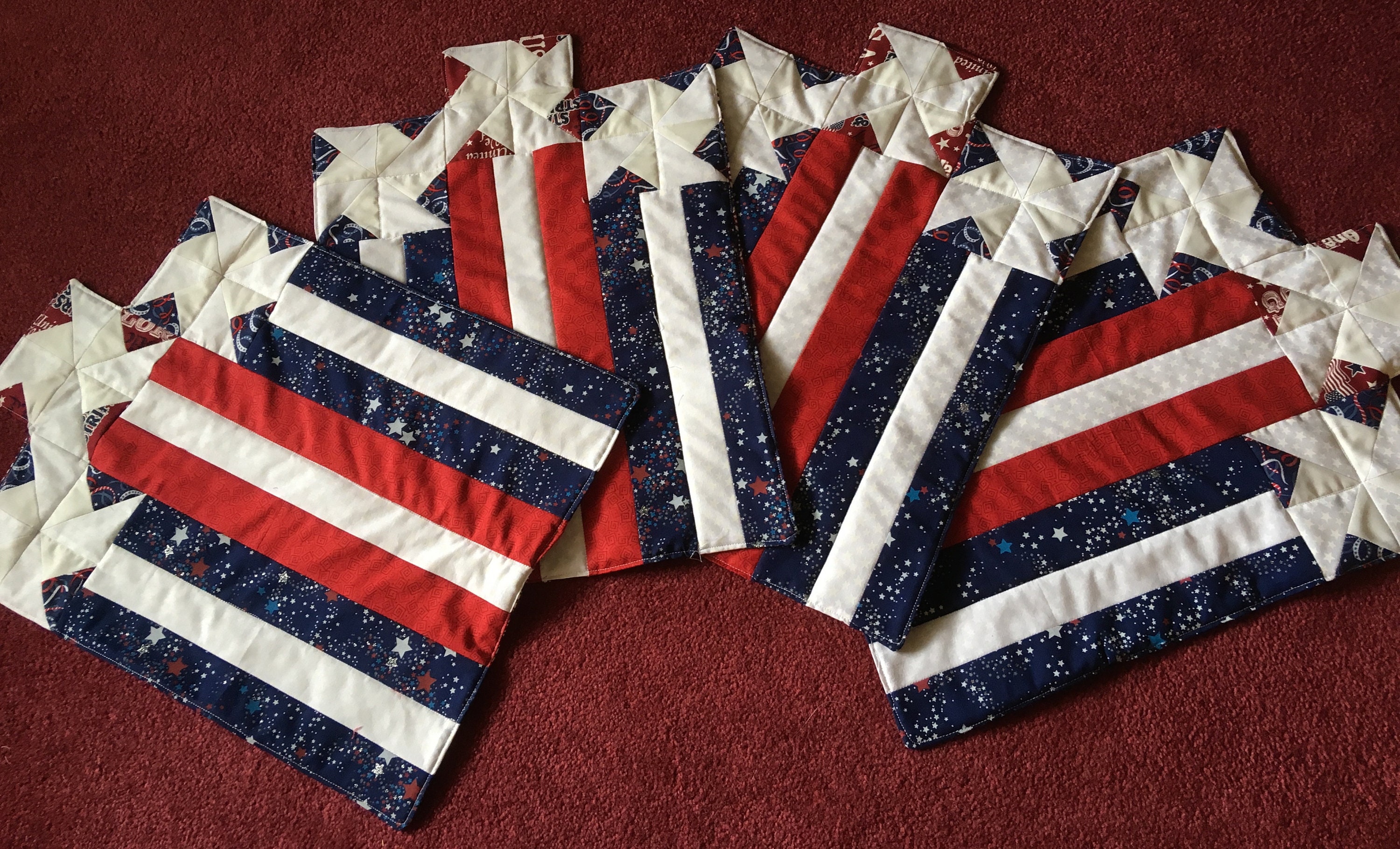 American Flag Table RunnerTable Runners For Sale50 inch Red | Etsy