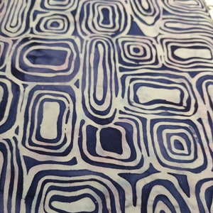 Dark and Light Blue Batik Multishade Fabric by the Yard,blue Batik ...