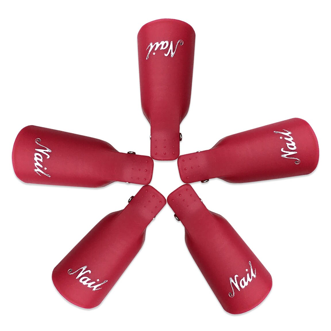 Pana Red Reusable Soak off Nail Polish Remover Clips for | Etsy