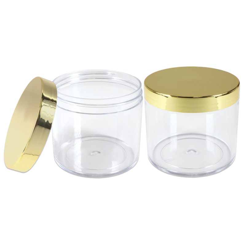 10 oz / 300 gram / 300 ml High Quality Thick Acrylic Jars | Etsy