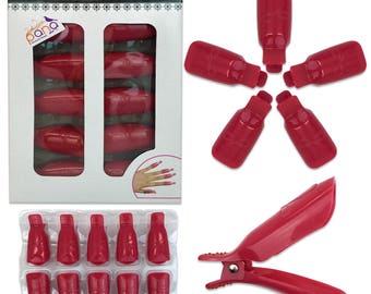 Pana Green Reusable Soak off Nail Polish Remover Clips Bow | Etsy