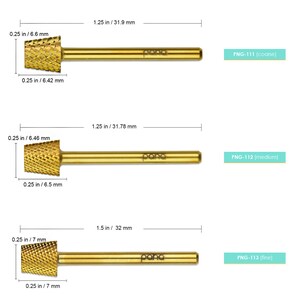 Pana 3/32 4 Week Tapered Backfill Carbide Nail Drill Bit - Etsy