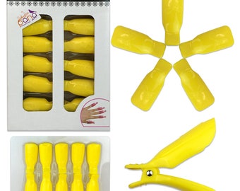 Pana Green Reusable Soak off Nail Polish Remover Clips Bow | Etsy