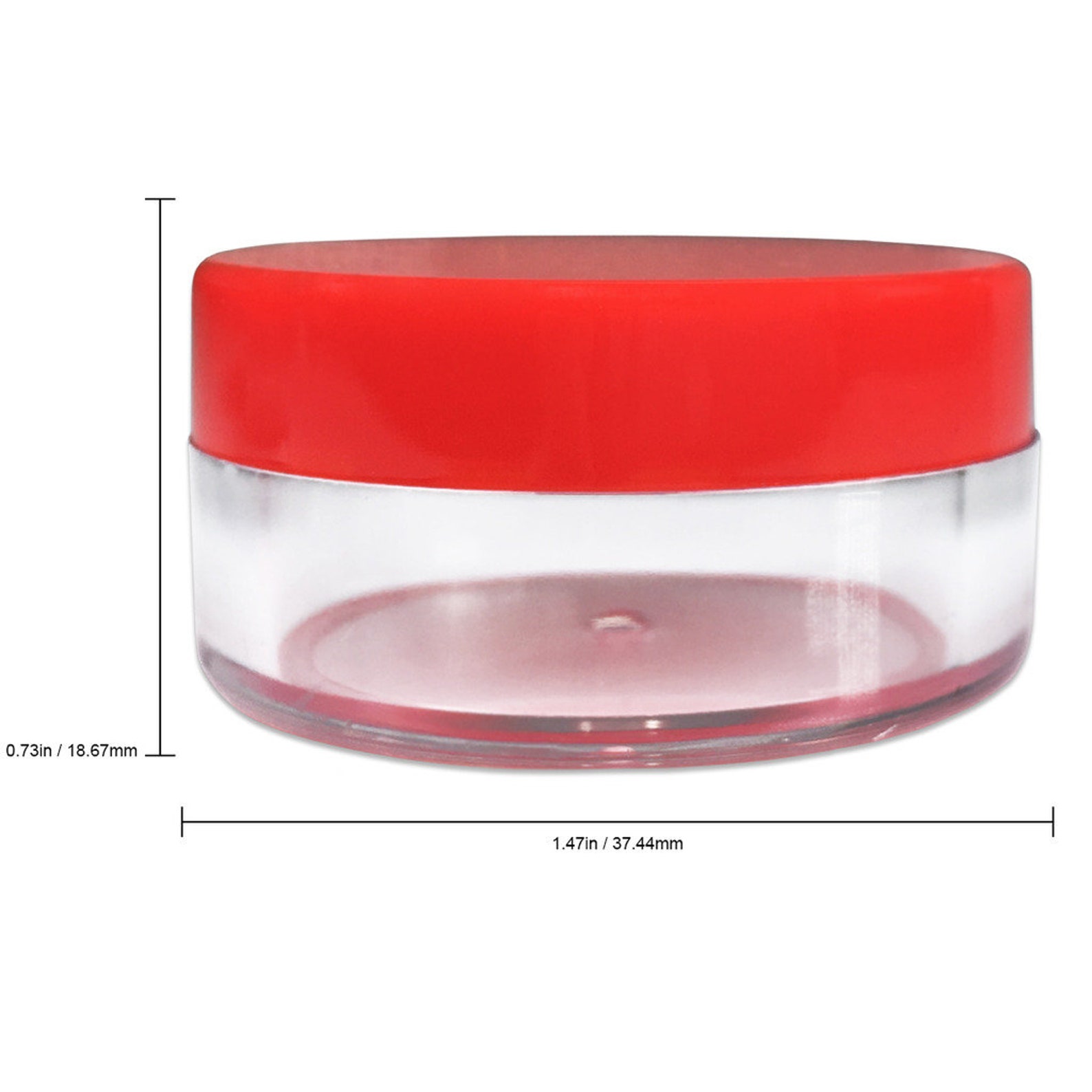 10 Gram/ml Plastic Small Sample Container Jars for Cosmetic - Etsy