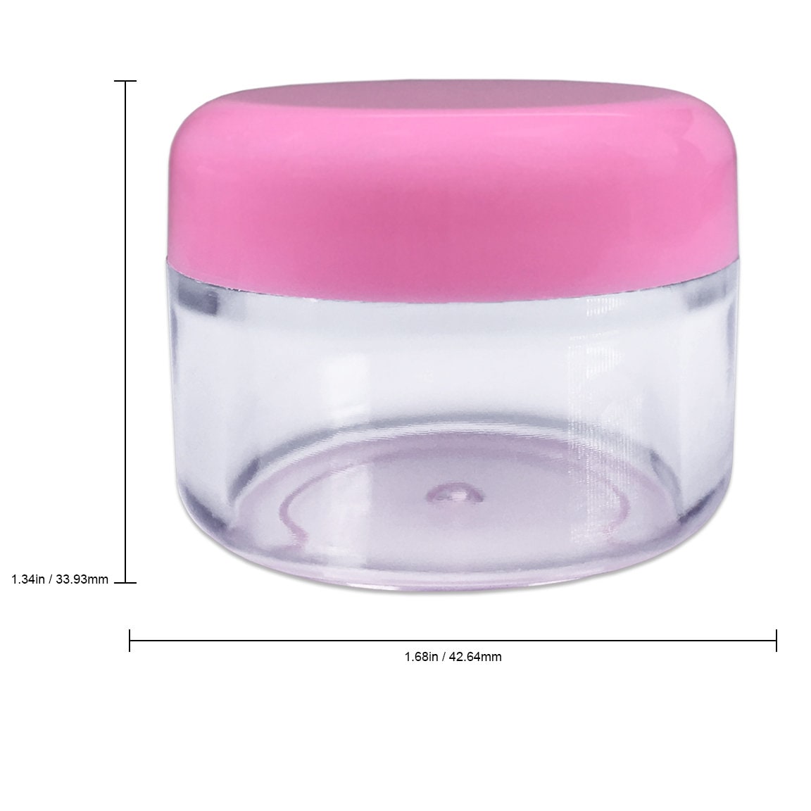 30 Gram/ml 1 Oz Plastic Round Top Container Jars for Cosmetic - Etsy