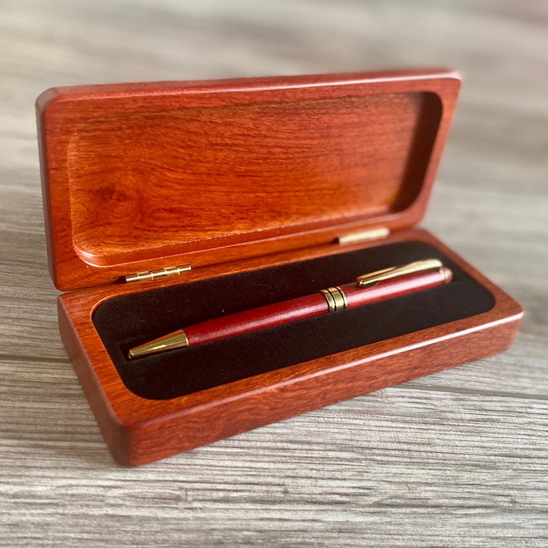 Personalized Pen Set Maple Pen Set Natural Wood Pen Rosewood | Etsy
