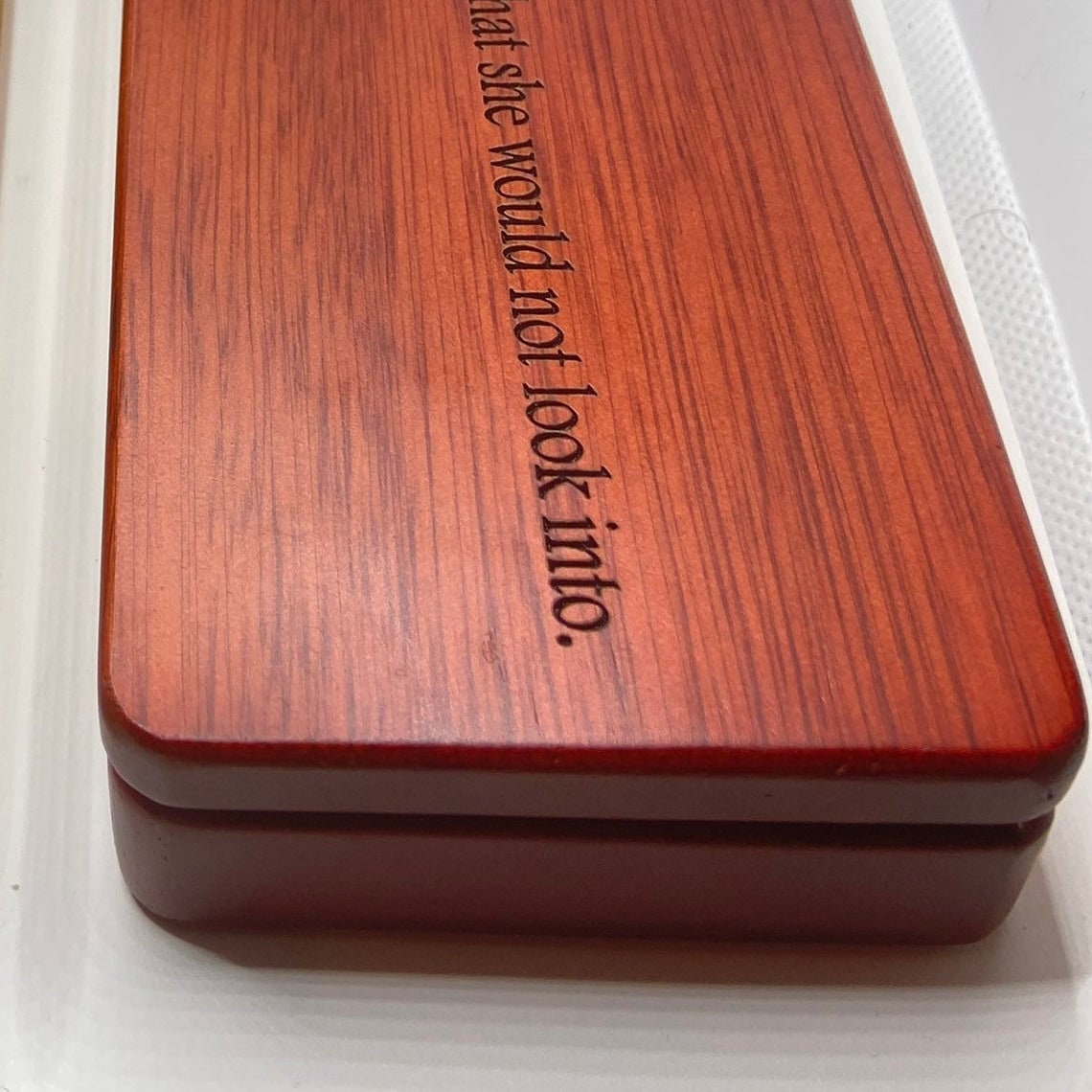 Engraved Wooden Pen Set Monogrammed Pen Case Rosewood Pen Box - Etsy