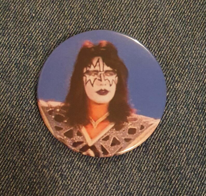 KISS Dynasty Era Badge Button Set 57mm 2 1/4" Pin Pinback Gene Simmons ...