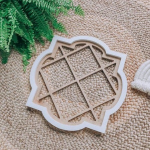 3D Decorative Window Wood Cutout Layered With Frame 18x18 Wall Art Home ...