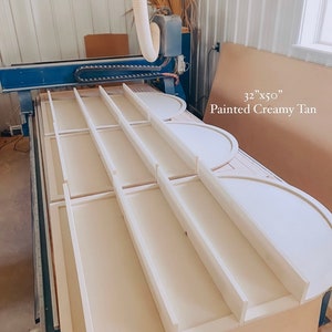 Xl Curved Arch Wooden Hanging Storage Shelf NURSERY/ BOOKSHELF/ WALL ...