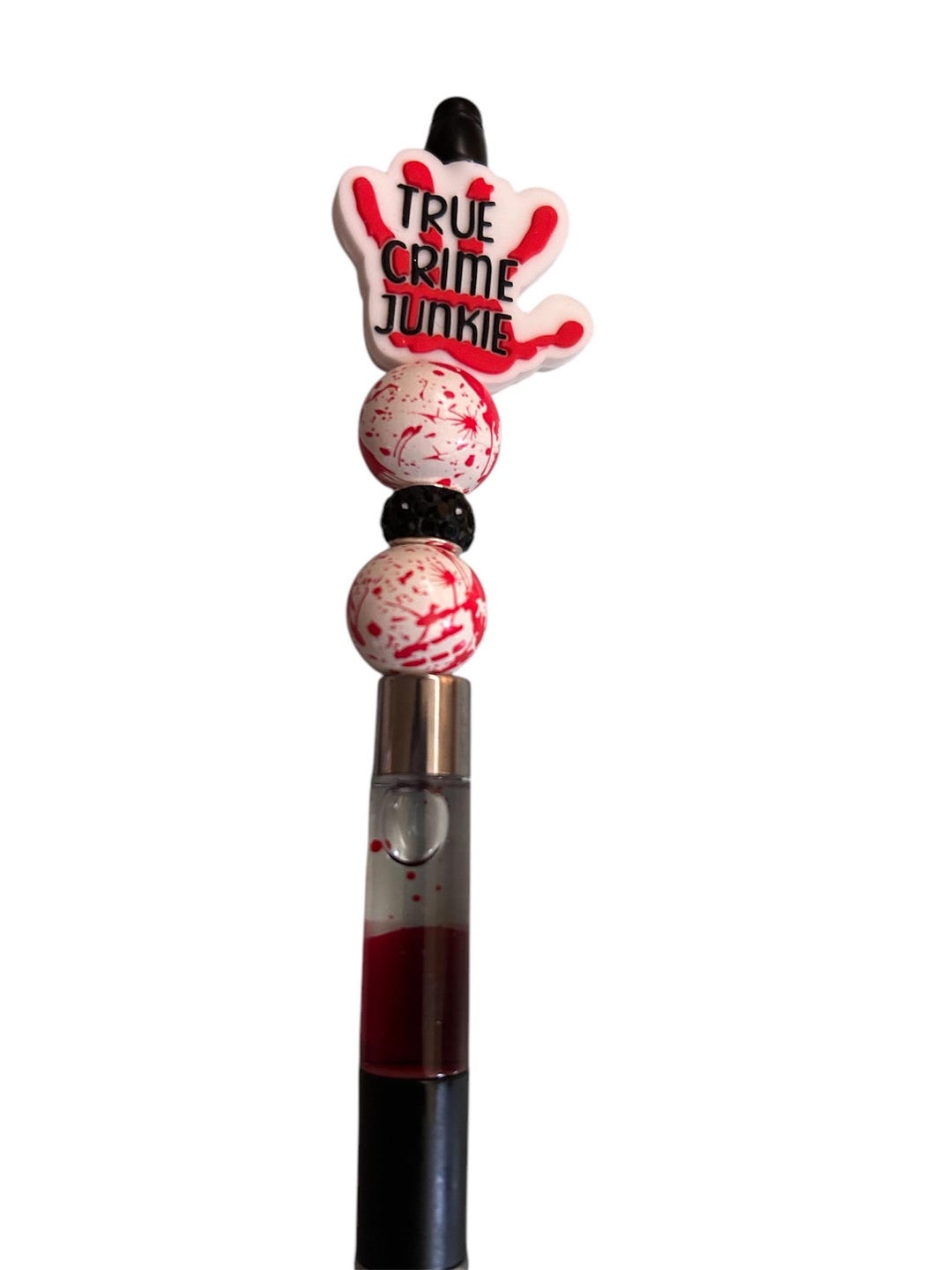 True Crime Junkie Blood Pens - Etsy