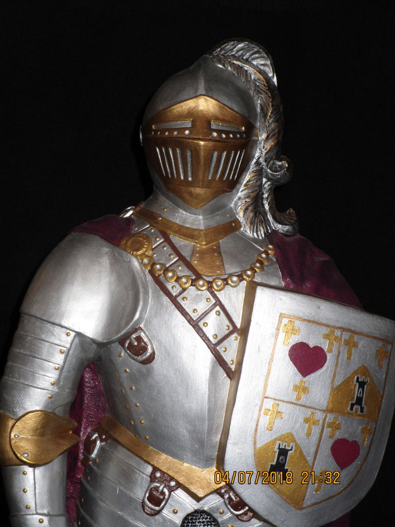 Large Ceramic Knight - Etsy