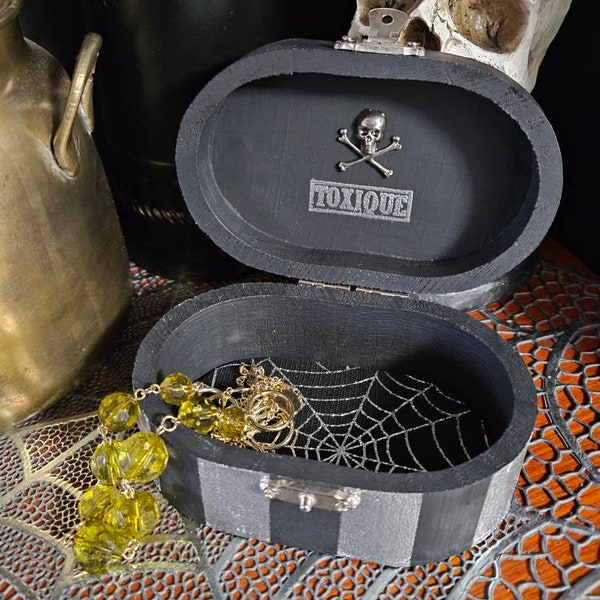Skull Jewelry Box - Etsy