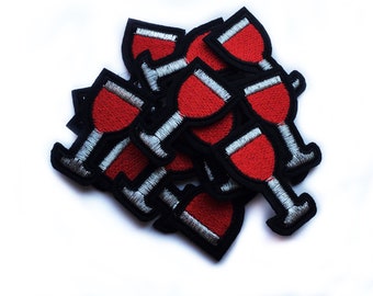 Wine Bottle Patch | Etsy