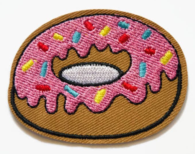 Donut Patch 1 or 3 Doughnut Patches Cute Food Patches Sweet - Etsy