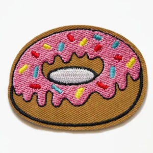 Donut Patch (1 or 3) Doughnut Patches Cute Food Patches Sweet Patch Patches for Clothes - Cute ...
