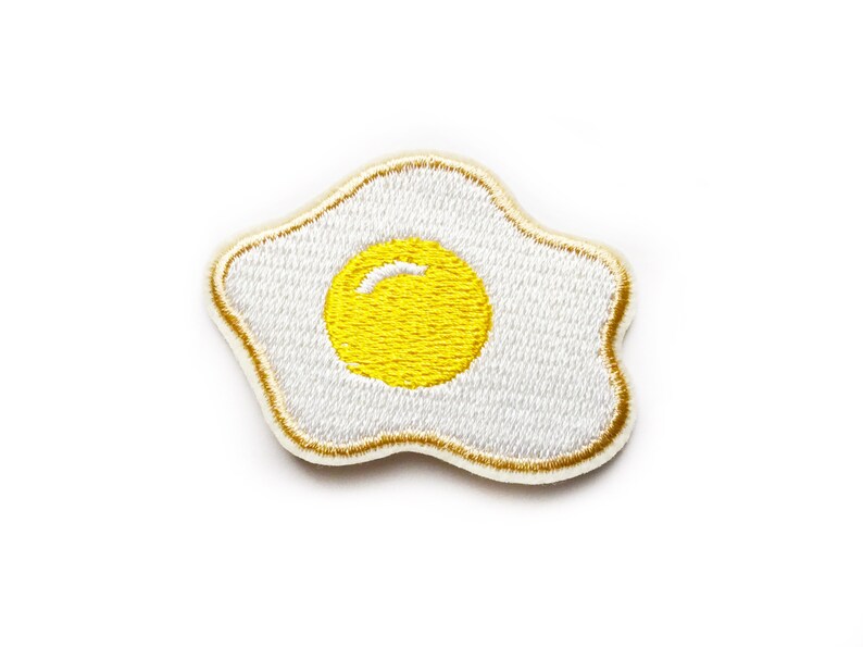 Egg Patch Small Patches Food Patches Egg Iron on Patch - Etsy UK