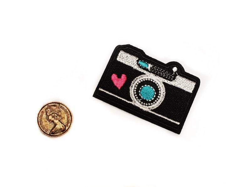 Camera Patches Iron on Patches and Appliques Sew on Patch | Etsy UK