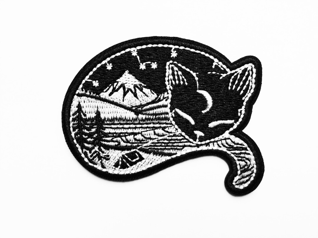 Embroidered Patch - Cute Patches - Animal Patch - Iron on Patch ...