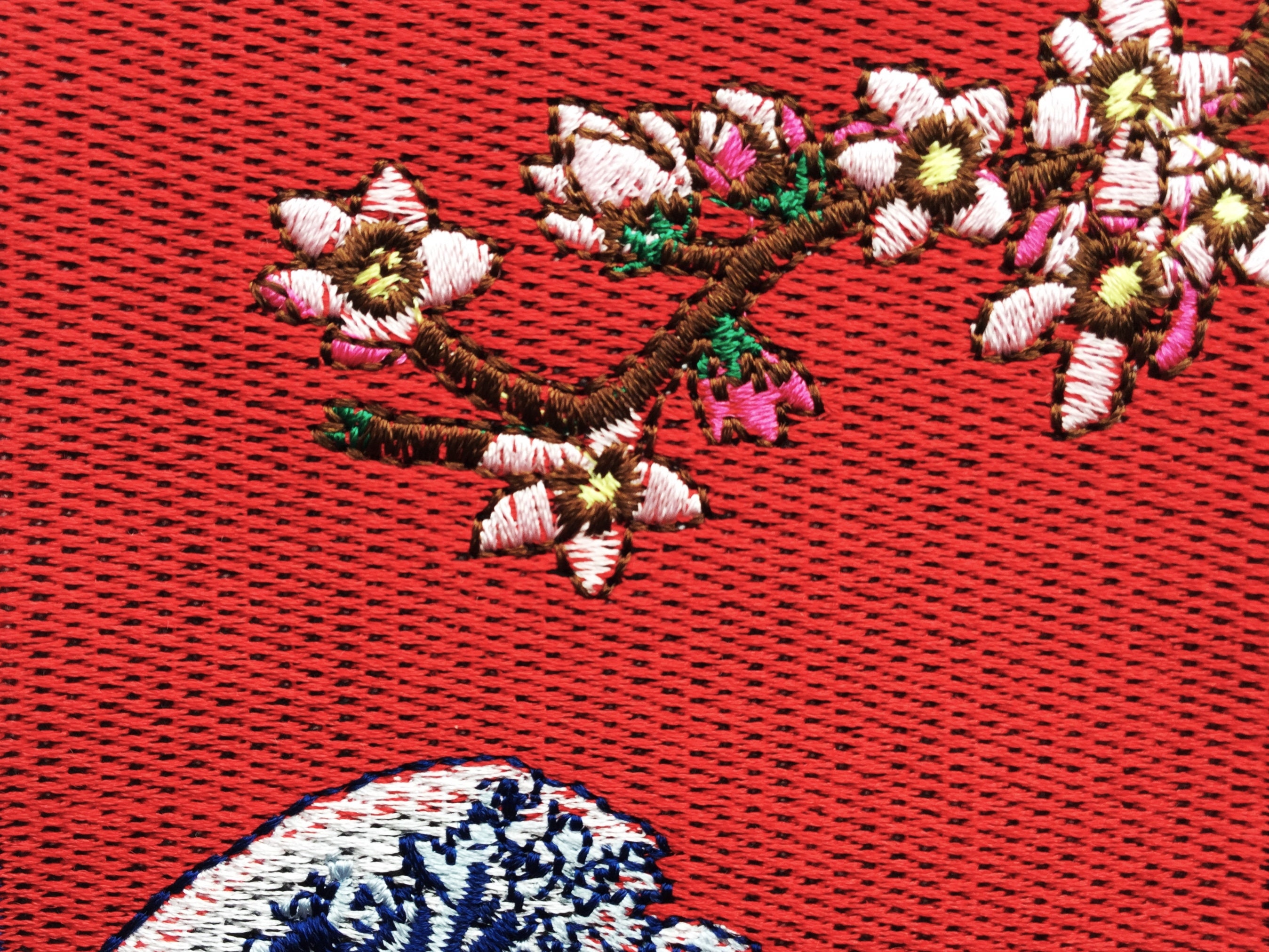 Wave Patch Iron on Japanese Patches for Jackets Kanagawa Great | Etsy