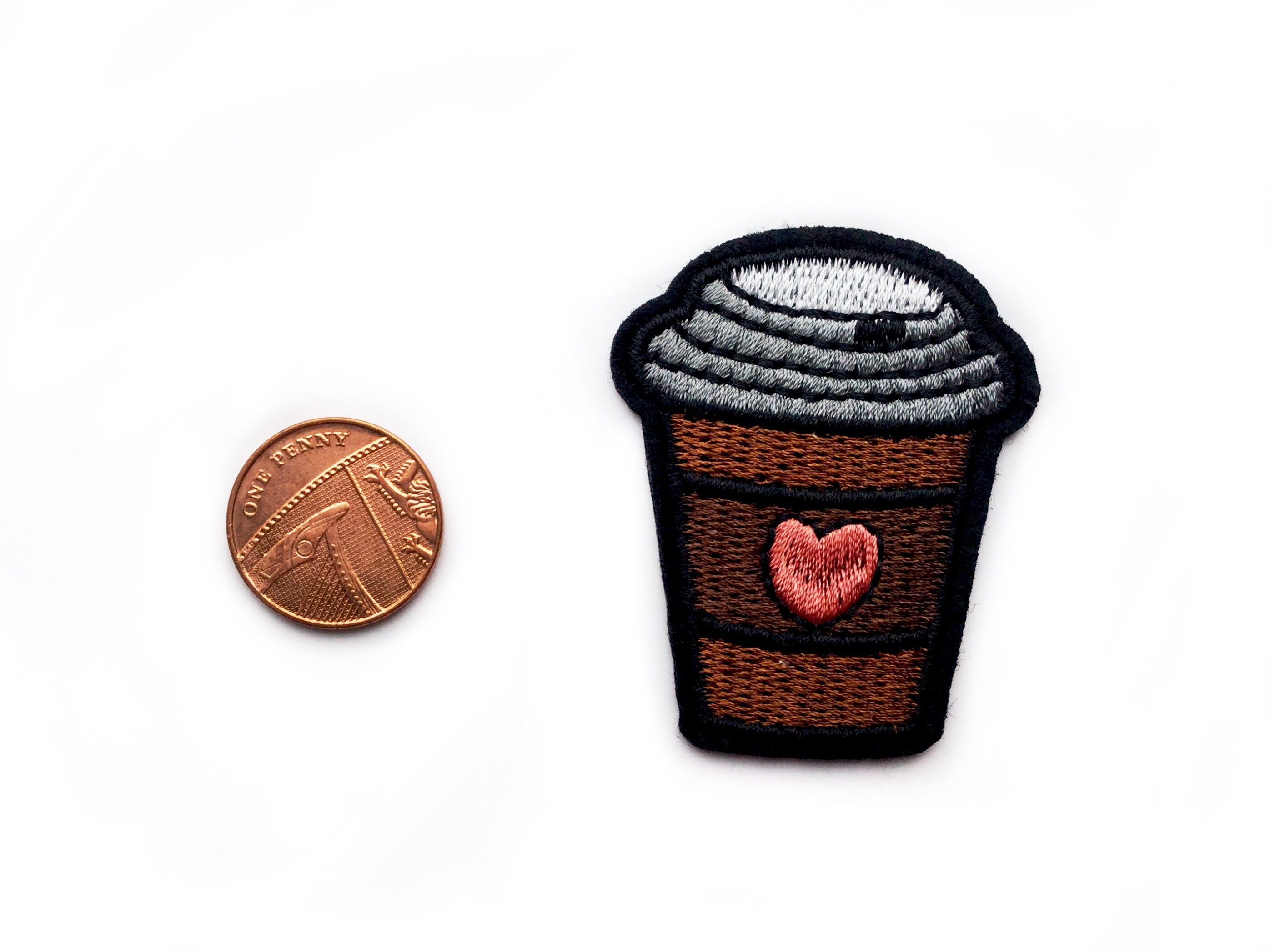 1 Coffee Patch Small Patches Cappuccino Patches Latte Patch - Etsy Ireland