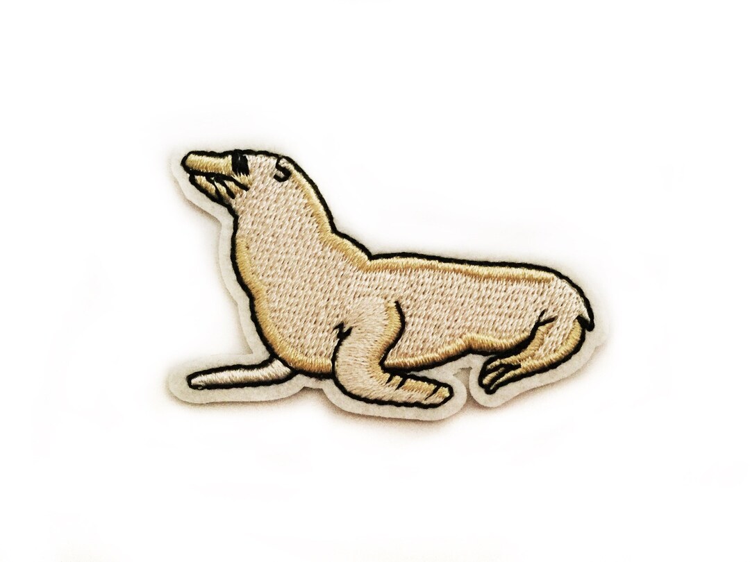 Seal Patch Sea Lion Patch Iron on Patch Ocean Patch Sea - Etsy