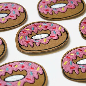 Donut Patch (1 or 3) Doughnut Patches Cute Food Patches Sweet Patch Patches for Clothes - Cute ...