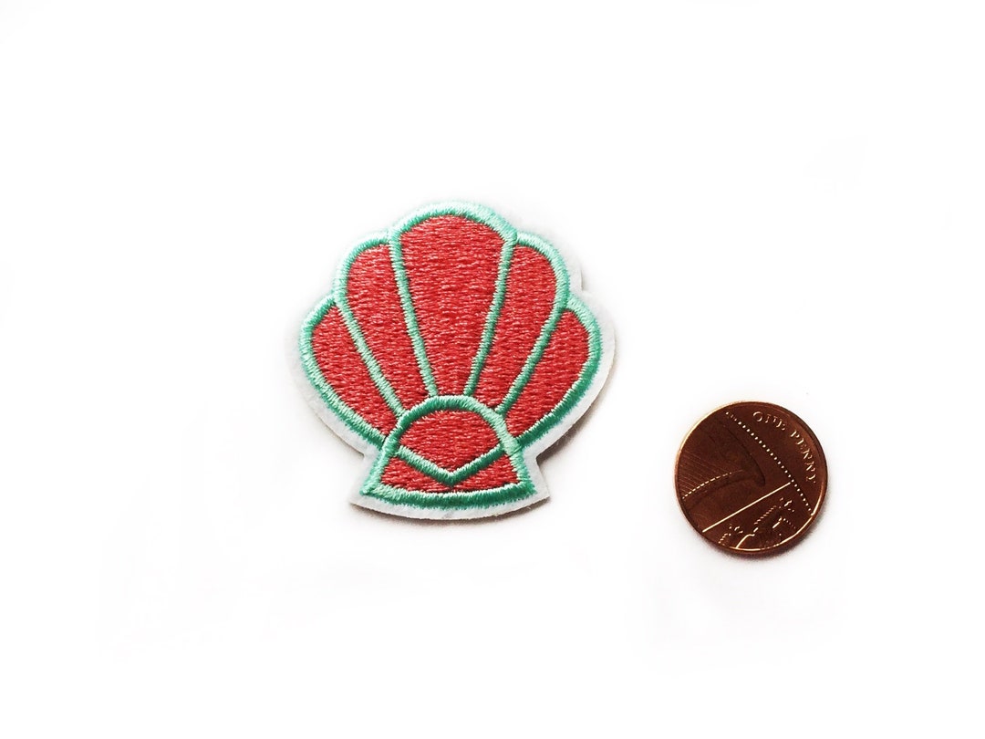 Mermaidcore Shell Patch - Small Patches - Small Patches - Micro Patches ...