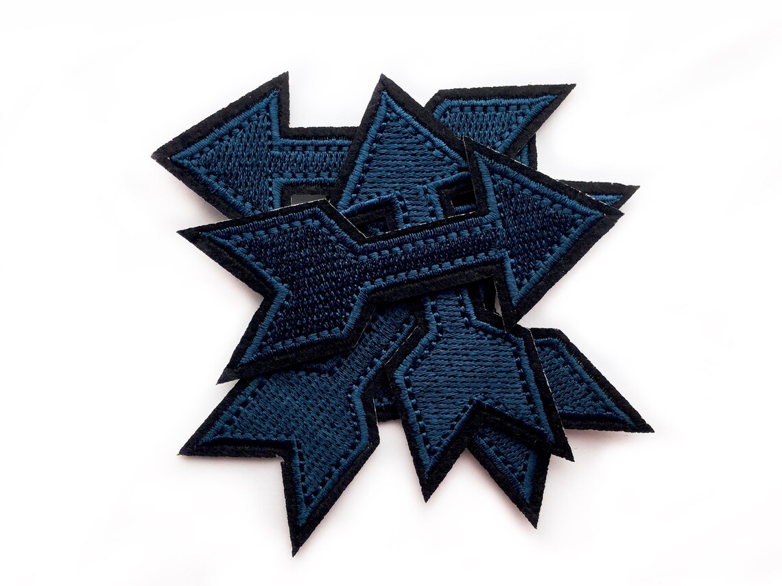 Blue Arrow Patches Iron On Archery Badge Embroidered Patch | Etsy