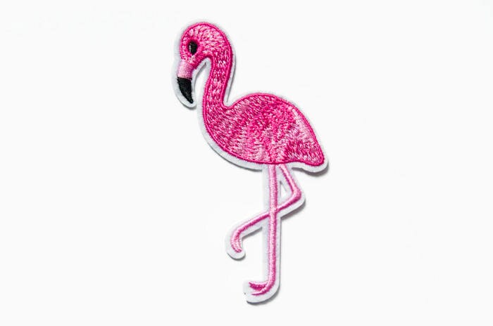 1+ Flamingo Patch - Iron on Patches - Cute Patches - Cute Flamingoes ...