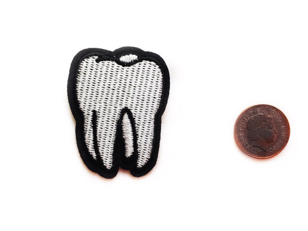 Tooth Iron on Patch - Dentist Patch for Dentist - Teeth Patches - Nurse ...