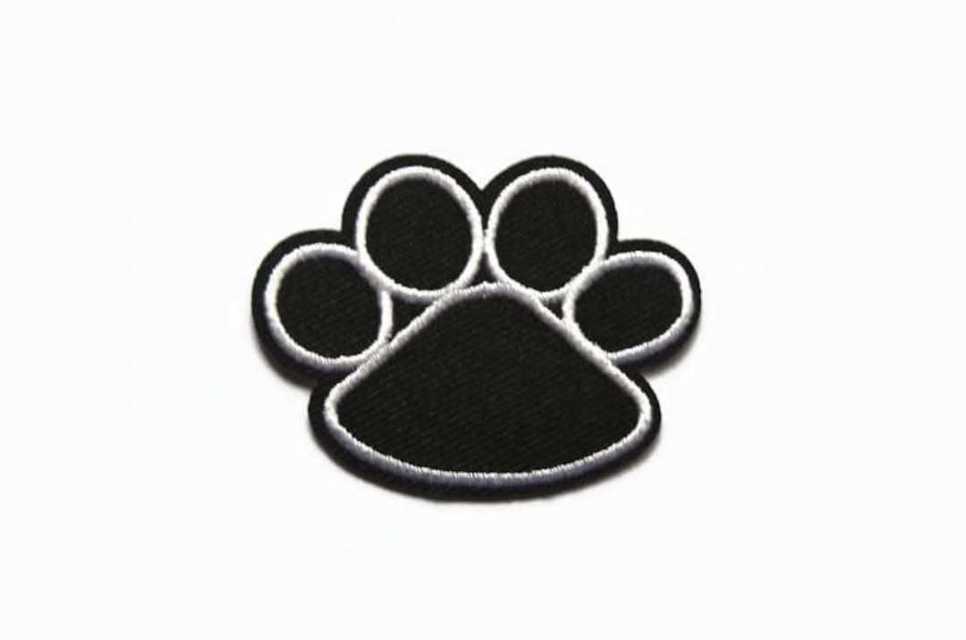 Paw Print Patches Animal Patch Iron on Patch Dog Patch - Etsy UK