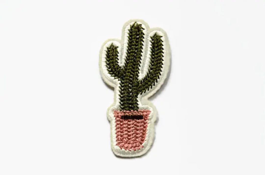 Cactus Patch - Applique Cactus - Accessories Cactus Patches Embroidered ...