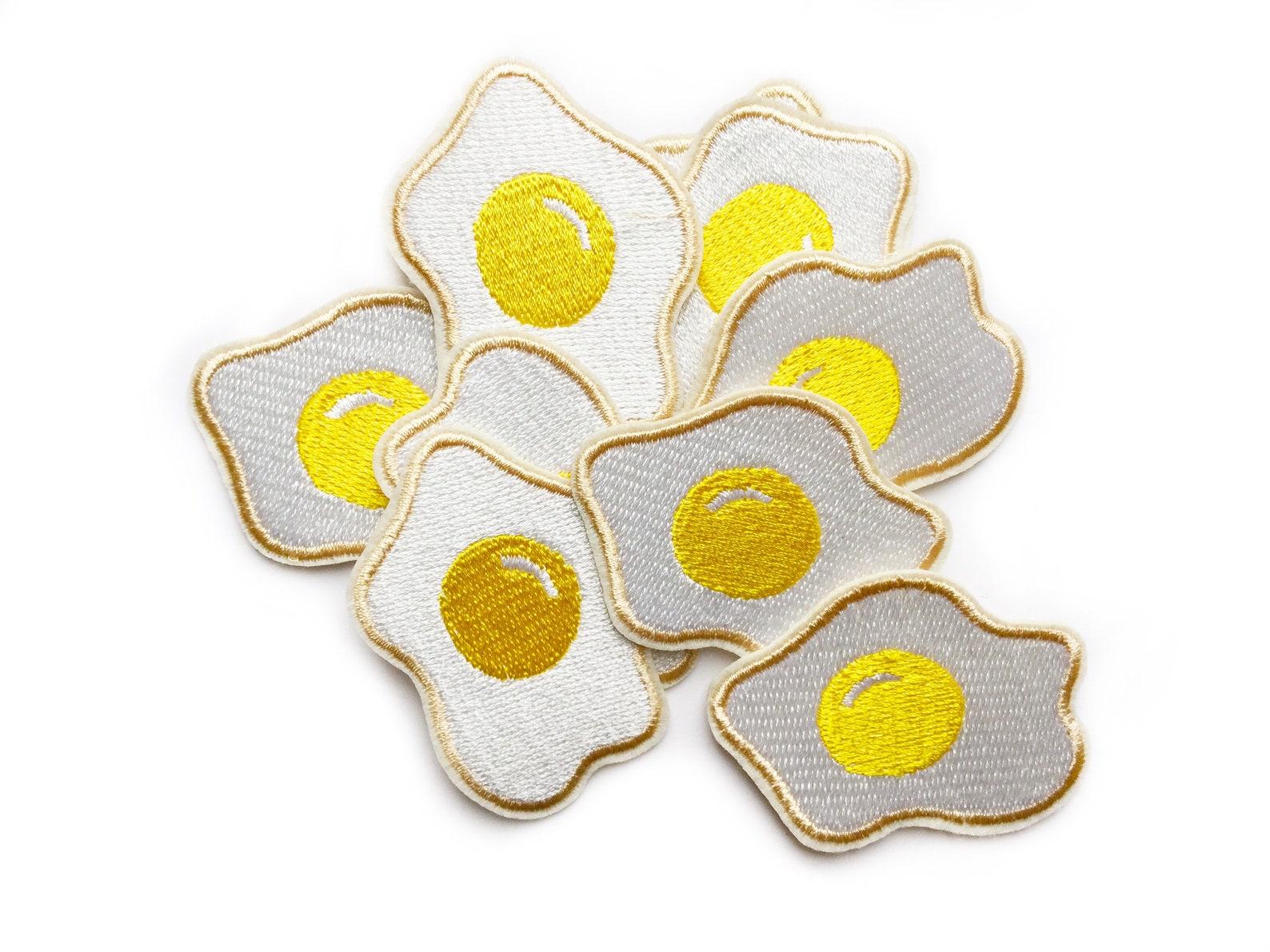 Egg Patch Small Patches Food Patches Egg Iron on Patch - Etsy
