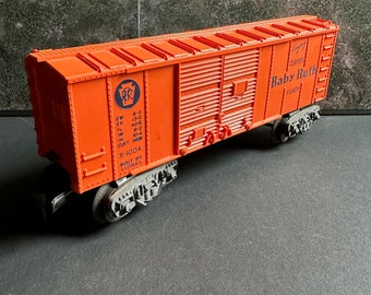 Vintage Lionel Baby Ruth Train Box Car, Lot of 2,lionel X1004 Baby Ruth ...