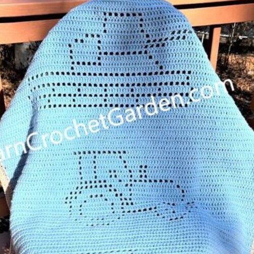 Crochet Tractor Baby Blanket Pattern Crochet Farm Baby | Etsy