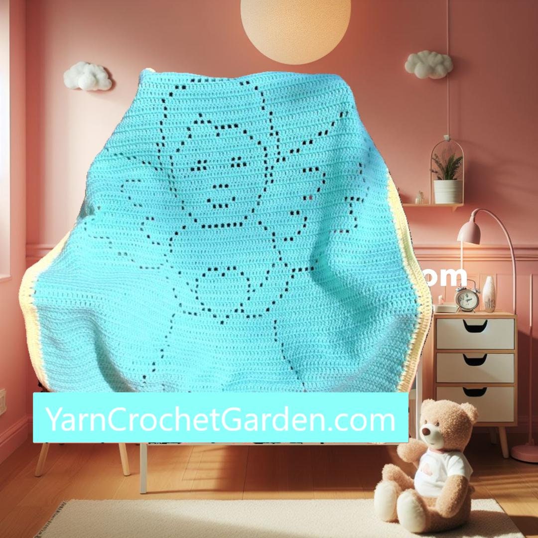 Crochet Angel Baby Blanket Pattern, Easy Baby Shower Gift for Kids ...