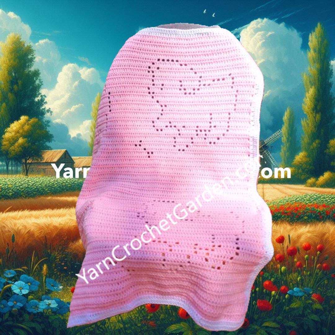 Crochet Dog Blanket Pattern: Easy Filet Baby Afghan (PDF Pattern) - Etsy