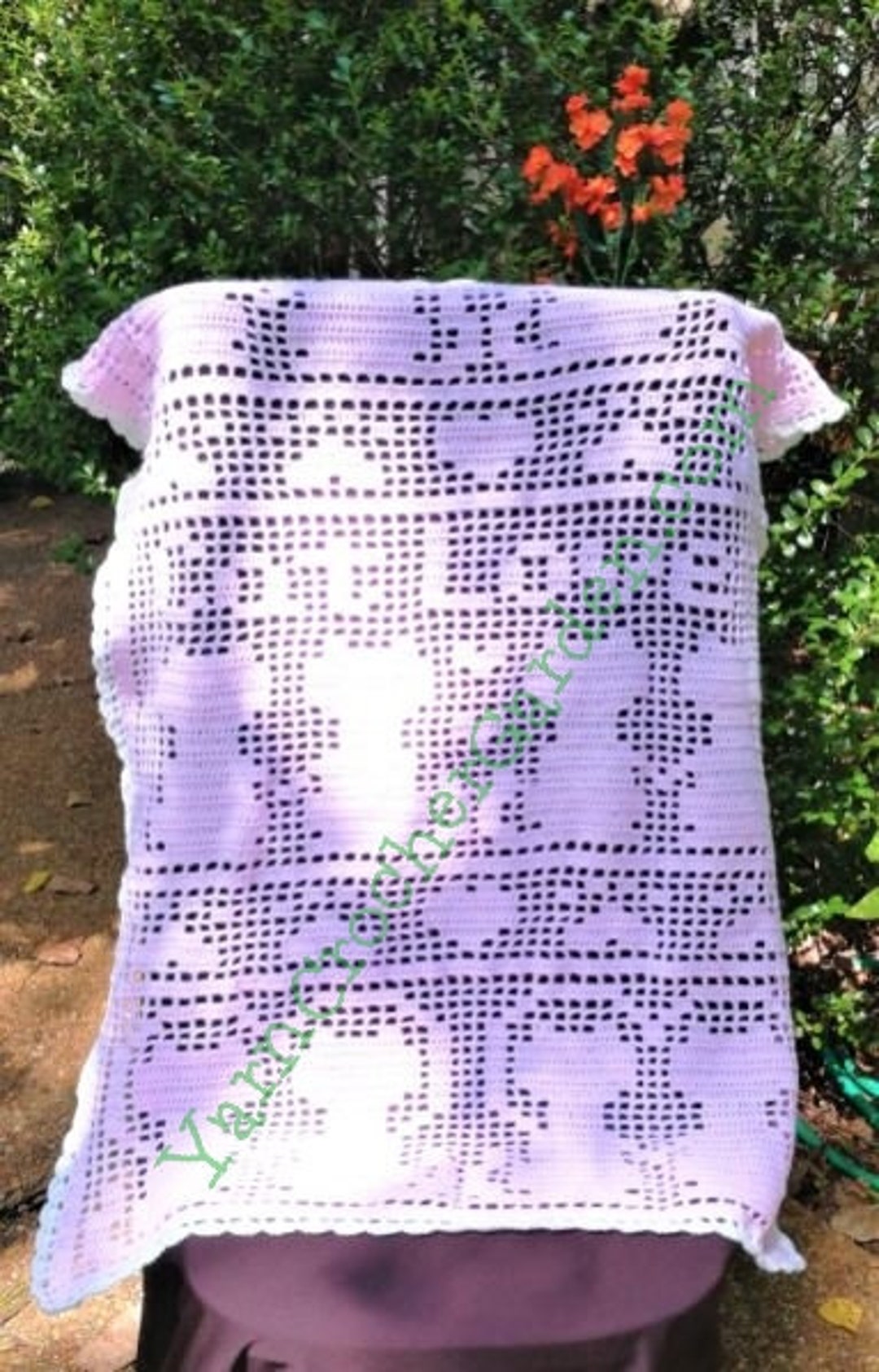 Crochet Cat Blanket Pattern Crochet Cat Lover Blanket Crochet Pattern ...