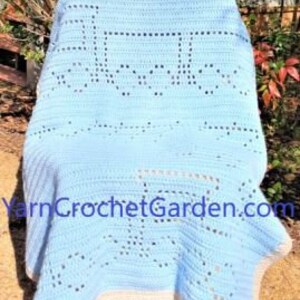 Train Crochet Pattern Blanket Baby Crochet Baby Blanket - Etsy