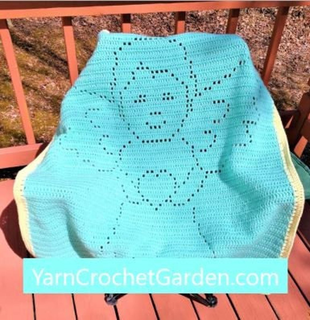 Crochet Angel Blanket Pattern Crochet Baby Blanket New Baby Gift ...