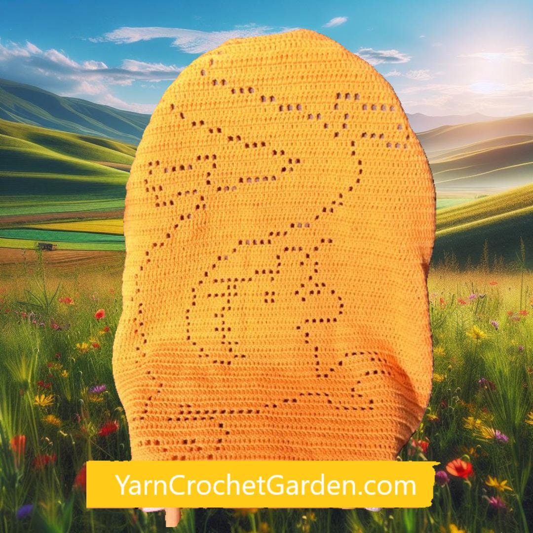 Crochet Dragon Blanket Pattern: Filet Baby Afghan (PDF Pattern) - Etsy