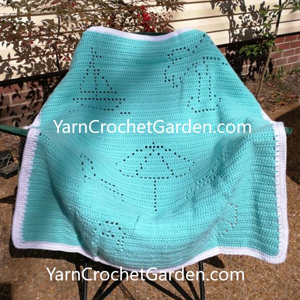 Crochet Beach Throw - Etsy