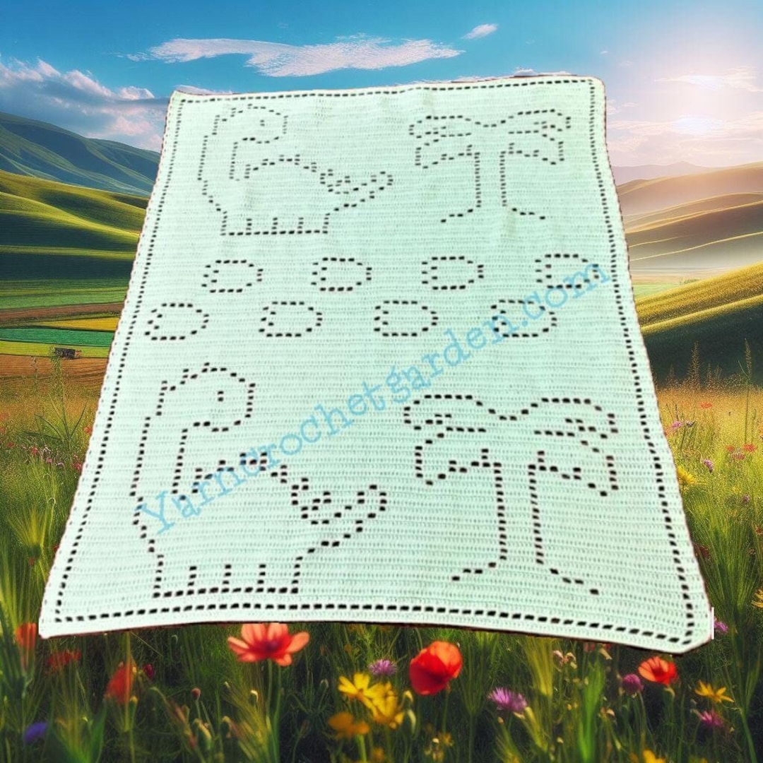 Crochet Dinosaur Blanket Pattern Baby Dinosaur Blanket Crochet Pattern ...
