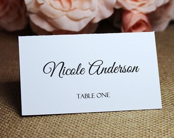 Printed place cards | Etsy