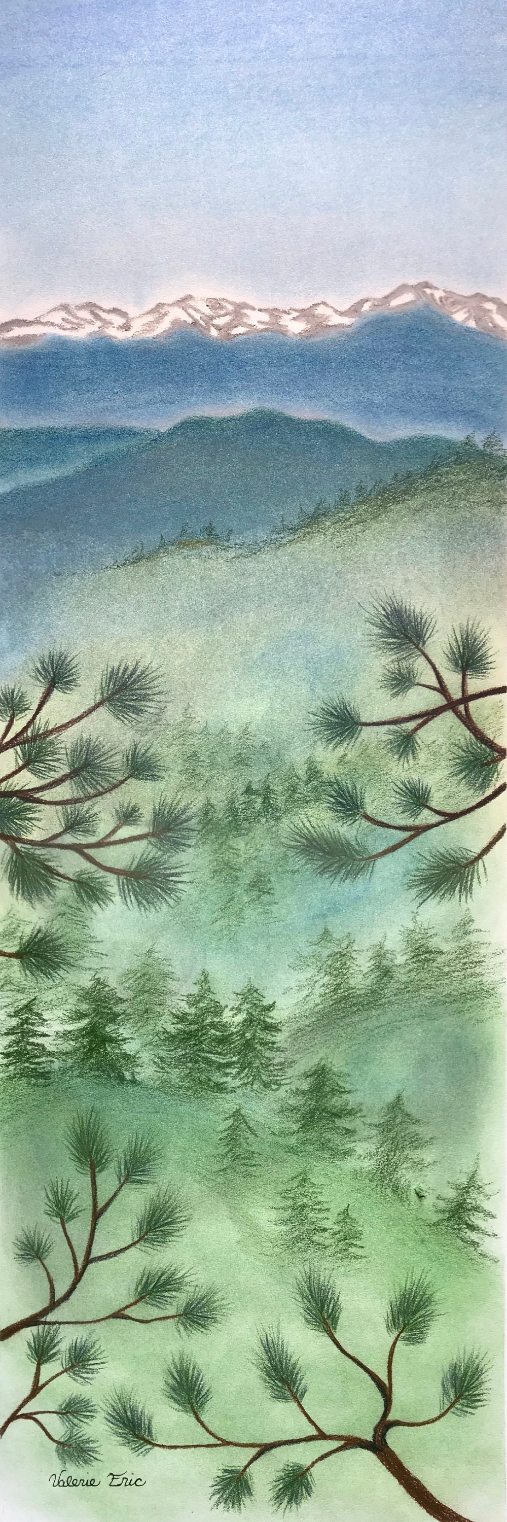 Mountain Scene Prints | Etsy