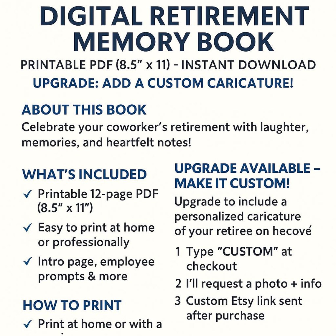 The Legend Retires | Funny Retirement Memory Book – Digital Download ...