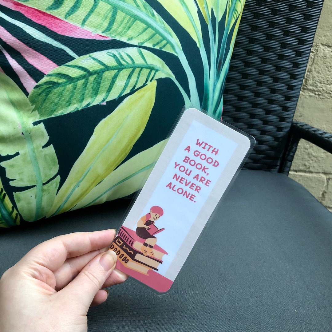 You Are Never Alone Bookmark: Reader Gift - Etsy